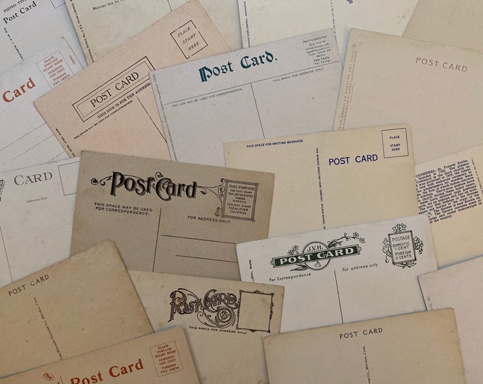 20 Vintage Postcards With Gorgeous Script and Interesting Messages ...
