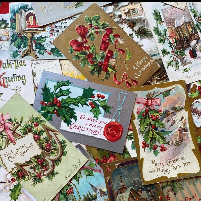 Victorian Postcards - Etsy