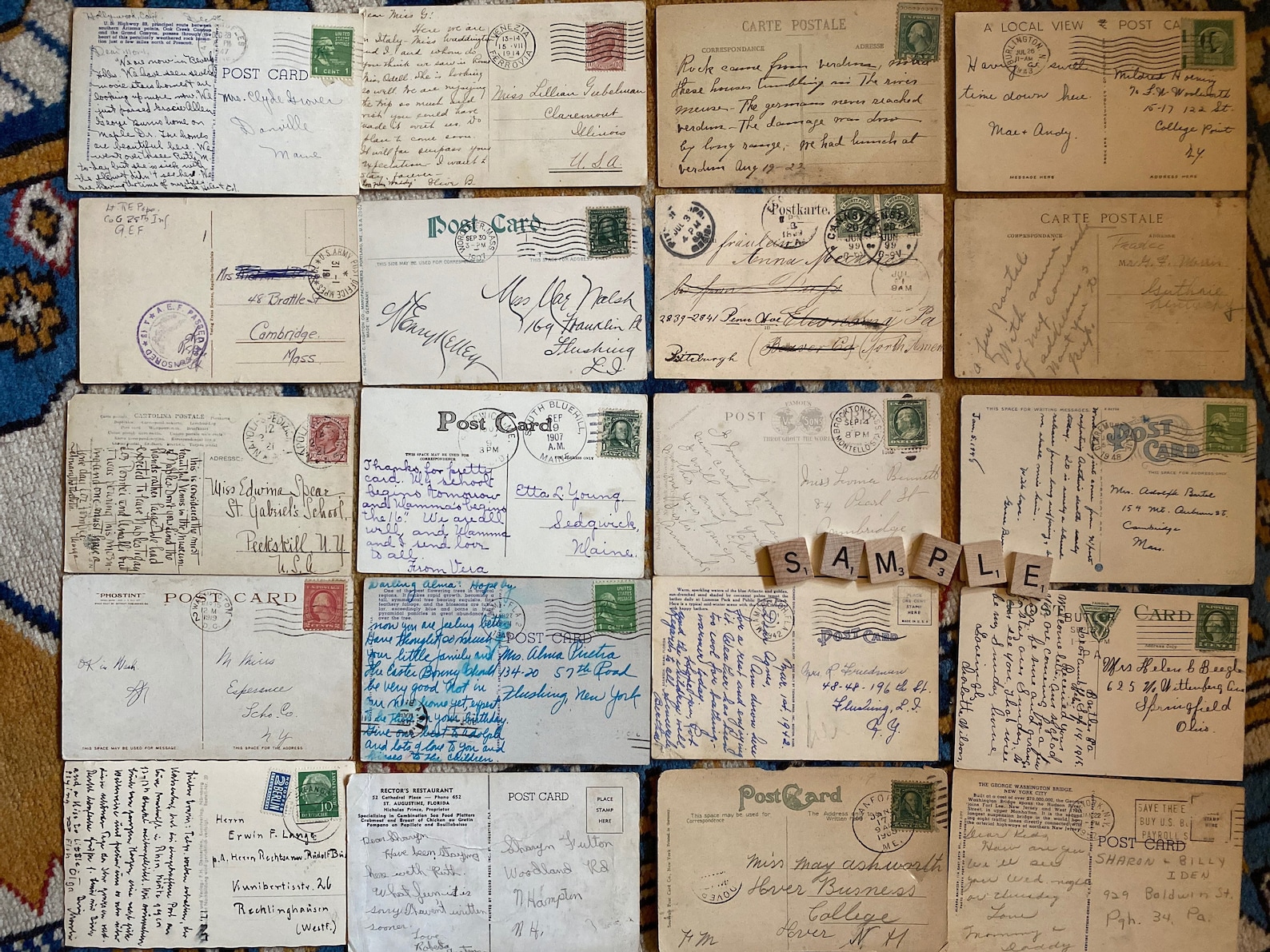 20 Vintage Postcards With Gorgeous Script and Interesting Messages ...