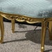 Gold Leaf Stool Bench Ottoman - Etsy