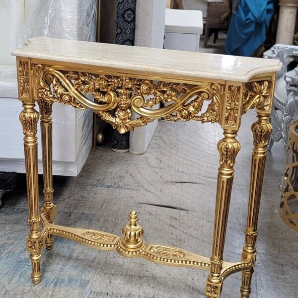 Antique Console Table - Etsy