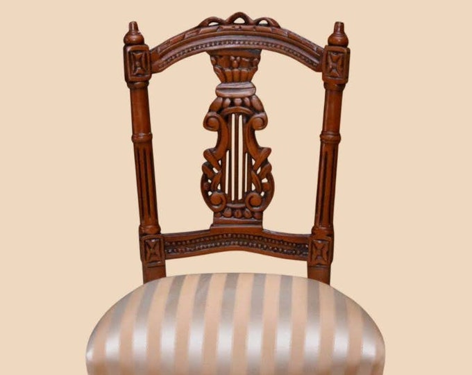 Louis XIV Side Vanity Chair - Etsy
