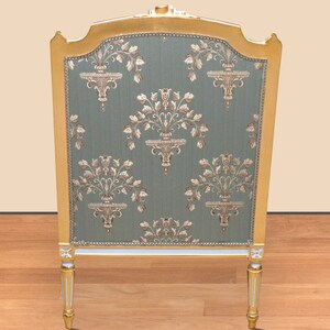 French Chair Light Blue Chair Furniture Baroque Rococo Interior Design ...