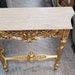 Gilded Console Table Gold Console Tablelouis XVI Gilded Side - Etsy