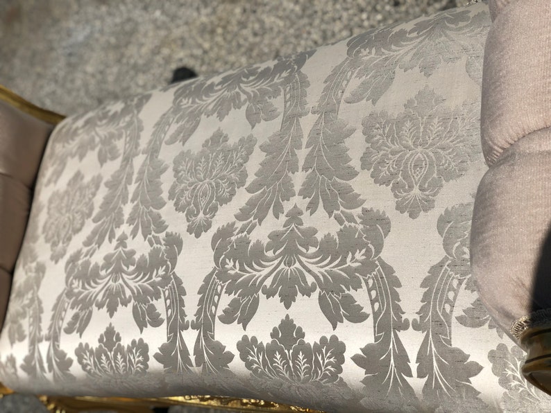 French Style Régence Carved Wood Gold Leaf Settee Window Seat - Etsy