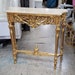 Gilded Console Table Gold Console Tablelouis XVI Gilded Side - Etsy