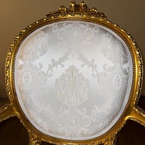 Louis XV Style Gold Gilt Parlor Chair Armchair - Etsy
