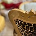 Children Chair Painted in Gold Paint and Leopard Print Upholstery - Etsy