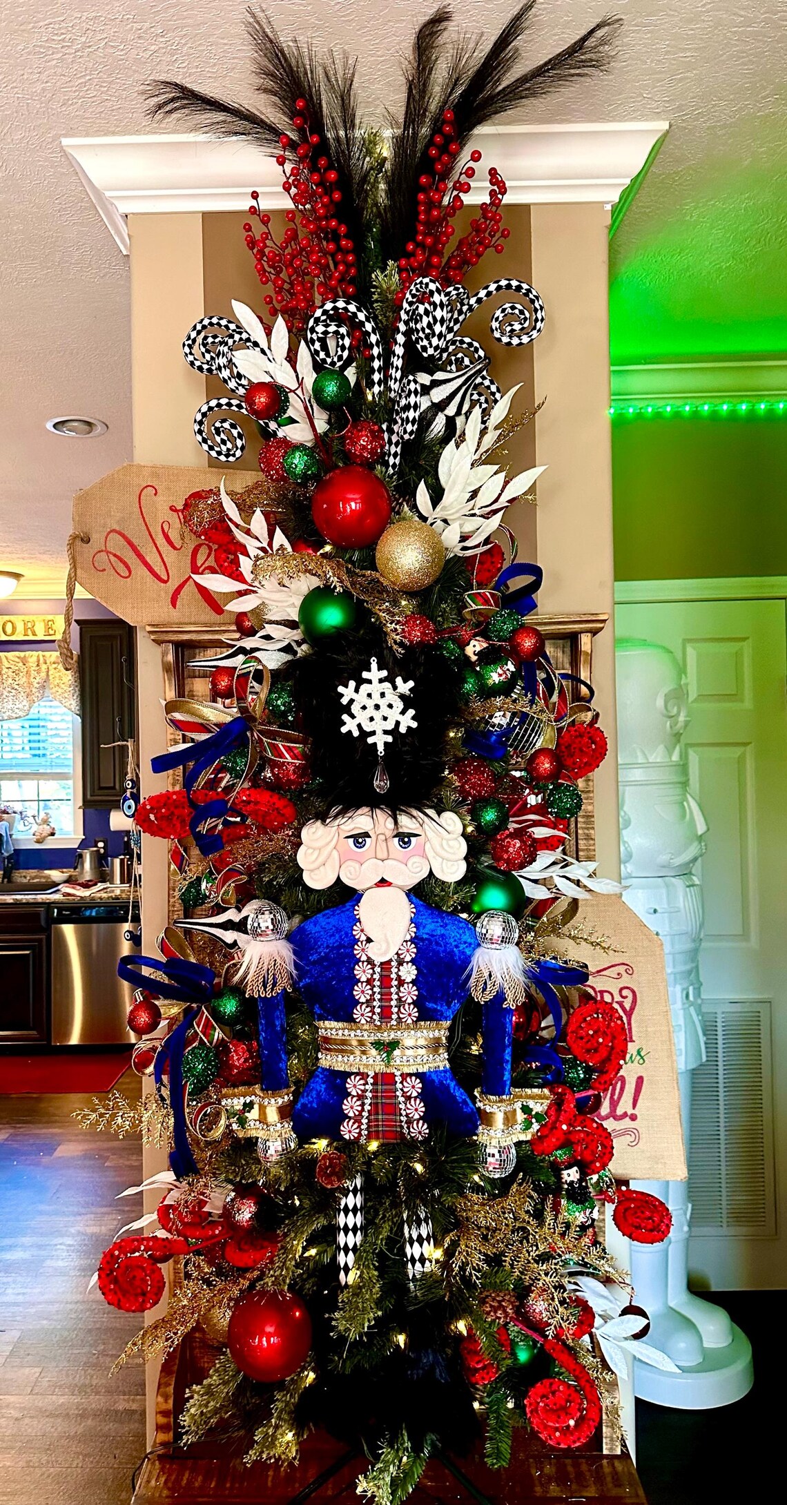 Traditional Nutcracker Wreath or Tree Attachment - Etsy