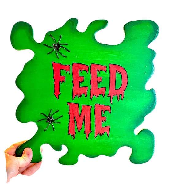 Feed Me Sign - Etsy
