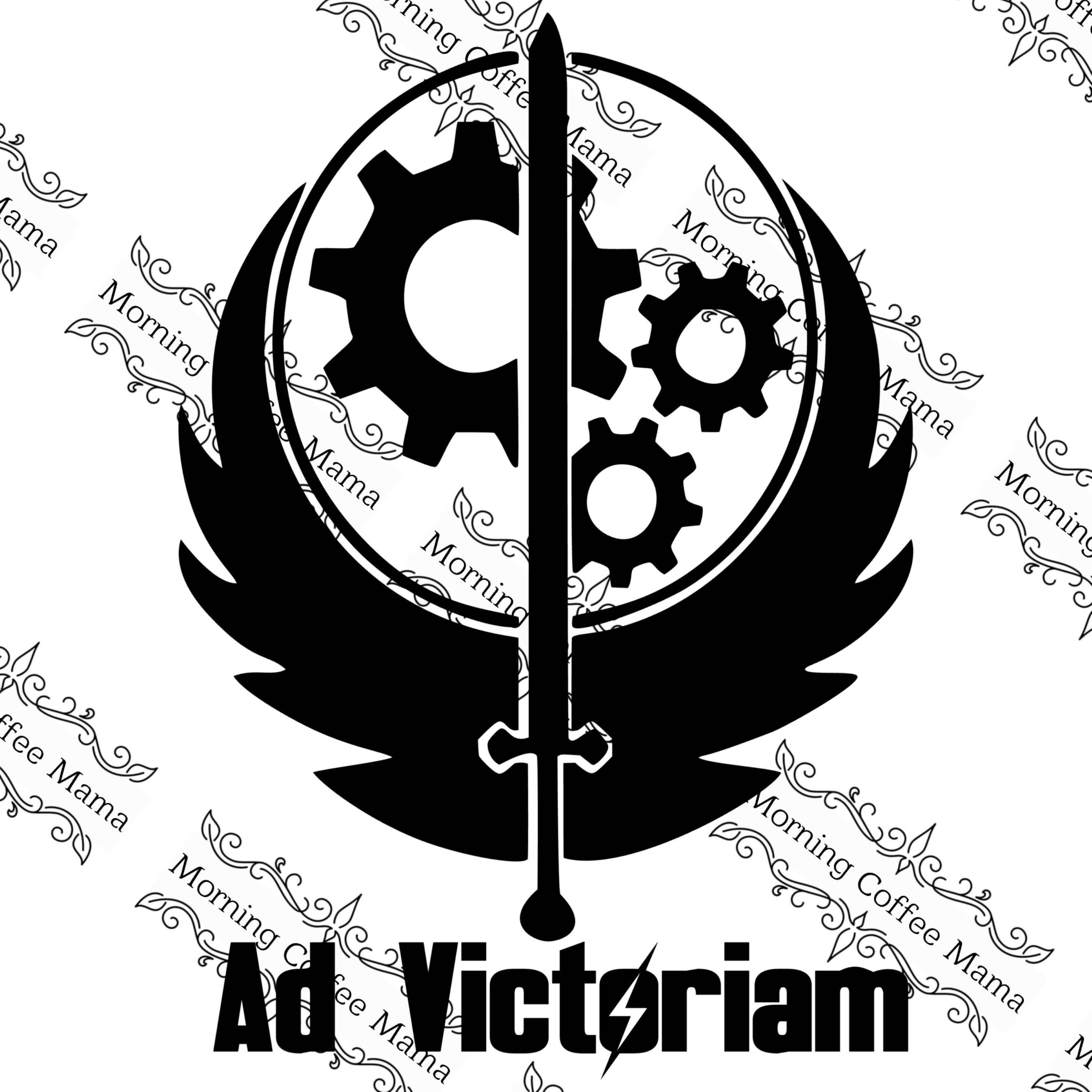 Ad Victoriam Brotherhood of Steel Fallout Instant Download SVG Zip File ...