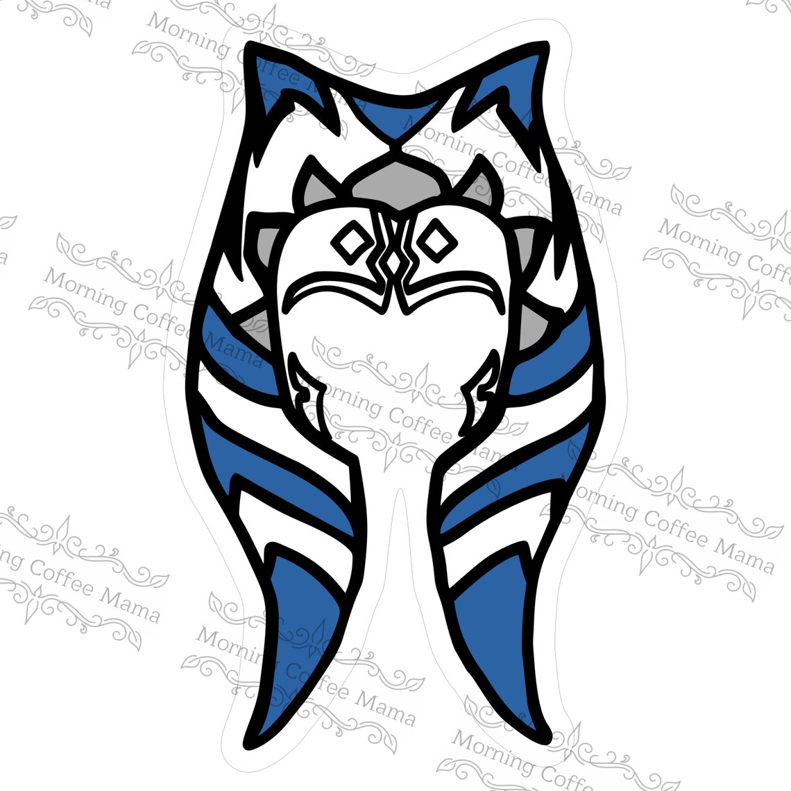 Ahsoka Snips Cut File | Instant Download | SVG Zip File - Etsy