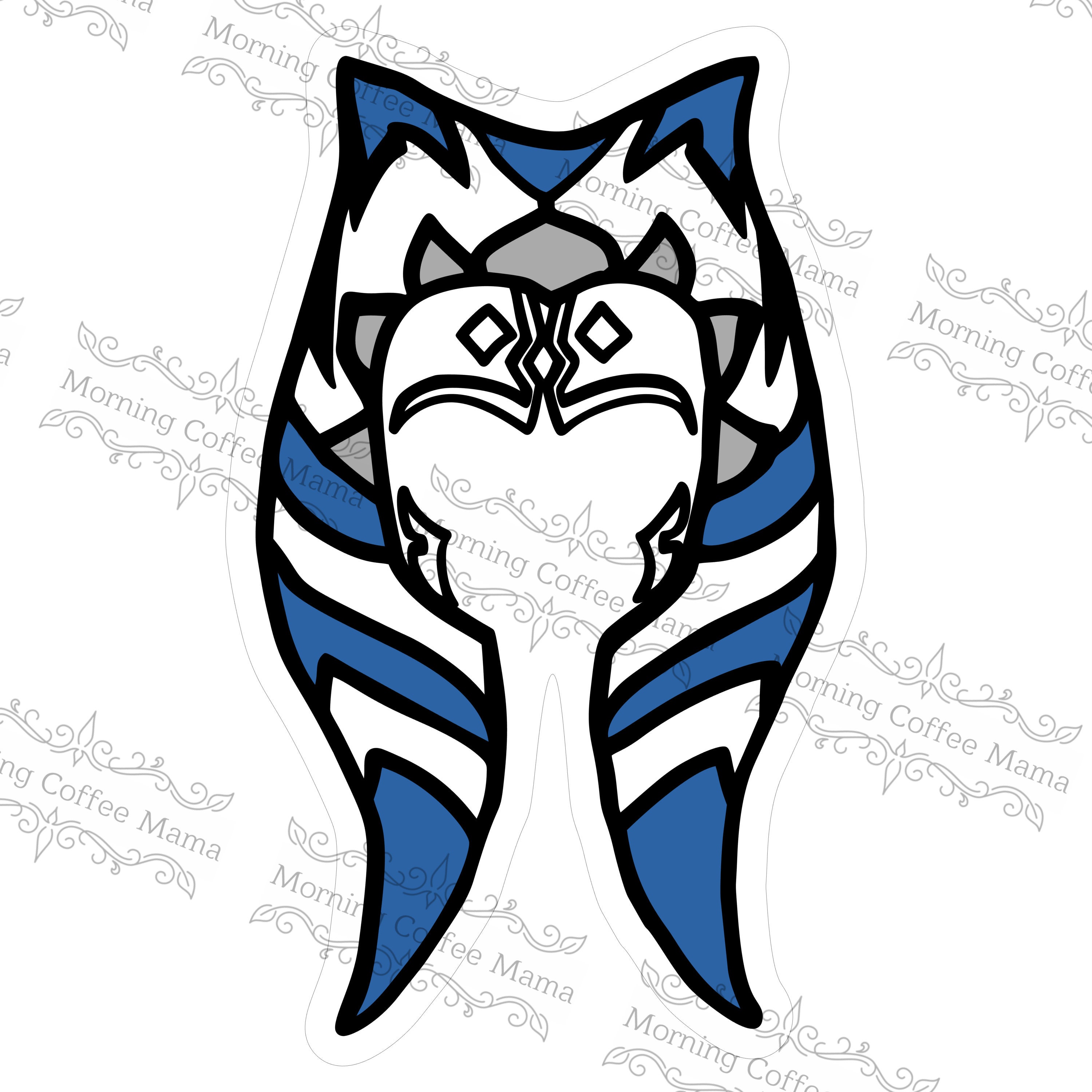 Ahsoka Snips Cut File | Instant Download | SVG Zip File - Etsy