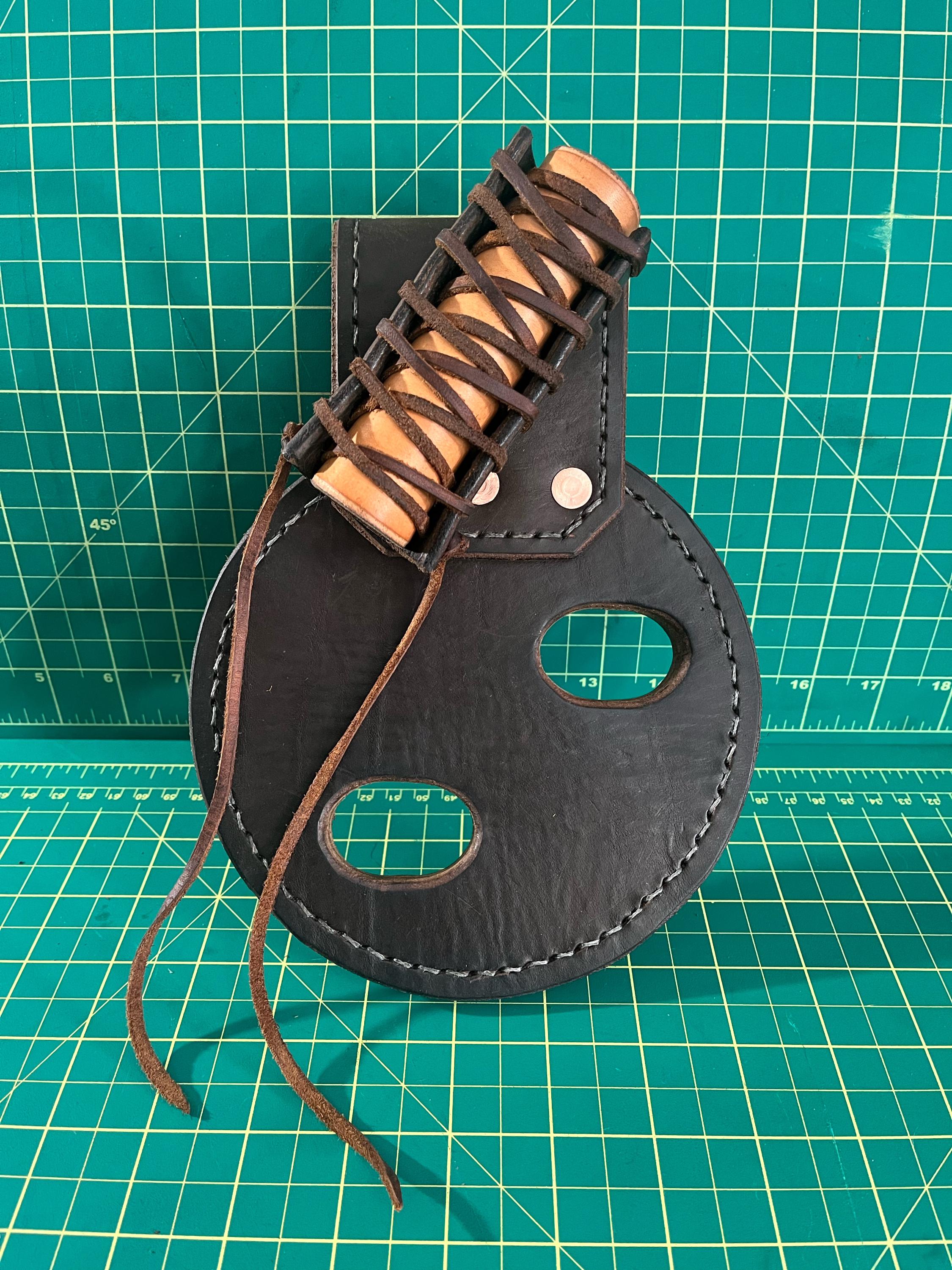 The Old Gray Ironworker Spud Wrench/sleever Bar Holder, Scabbard, Frog ...