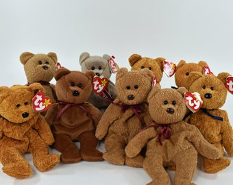 TY Beanie Baby CUBBIE the Brown Bear 4th Gen Hang Tag 8.5 - Etsy