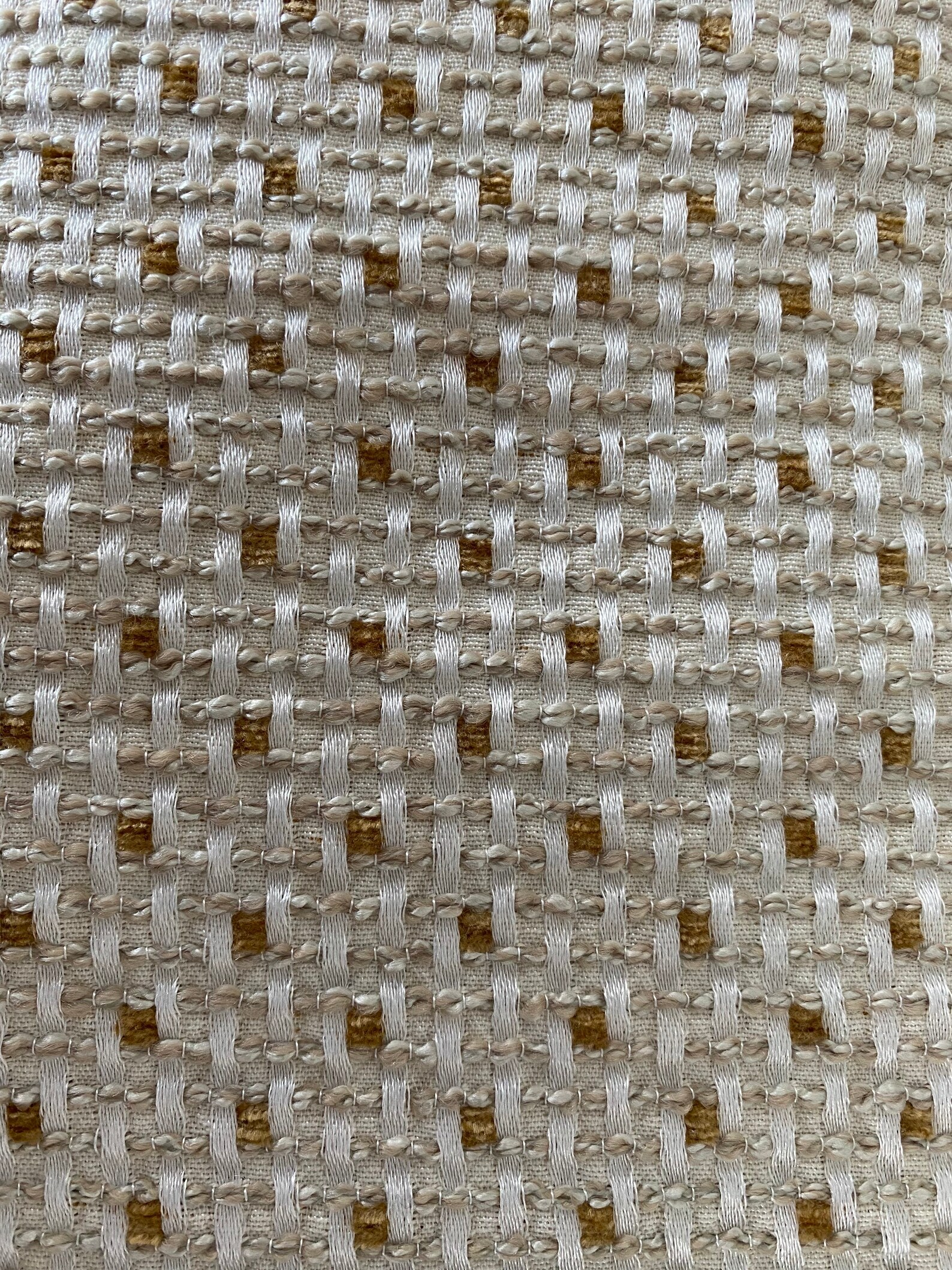 Textured Woven Chenille Tweed Upholstery Home Decorating Fabric Remnant ...