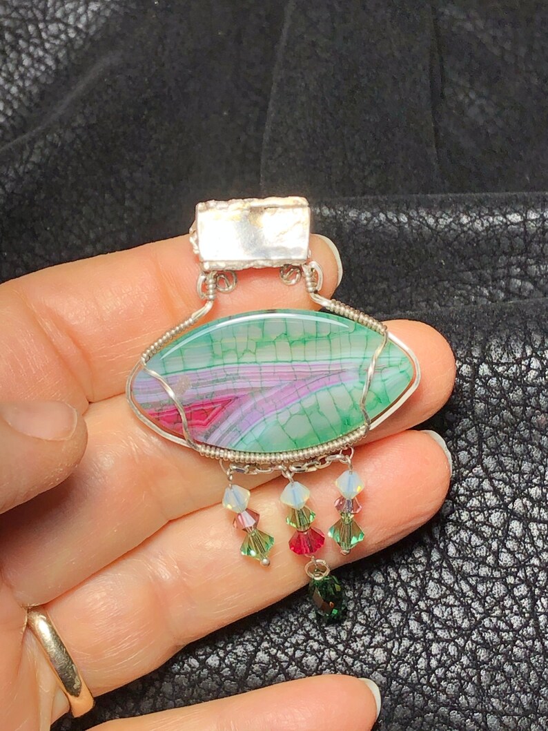 Blushing Dragon Pendant - Etsy