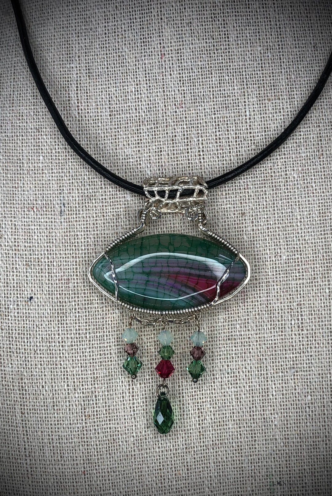 Blushing Dragon Pendant - Etsy