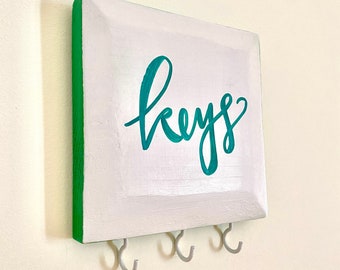 Key Holder for Wall Closing Gift for Buyers Personalized Key - Etsy