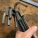 12 Hand Forged Tent Stakes - Etsy