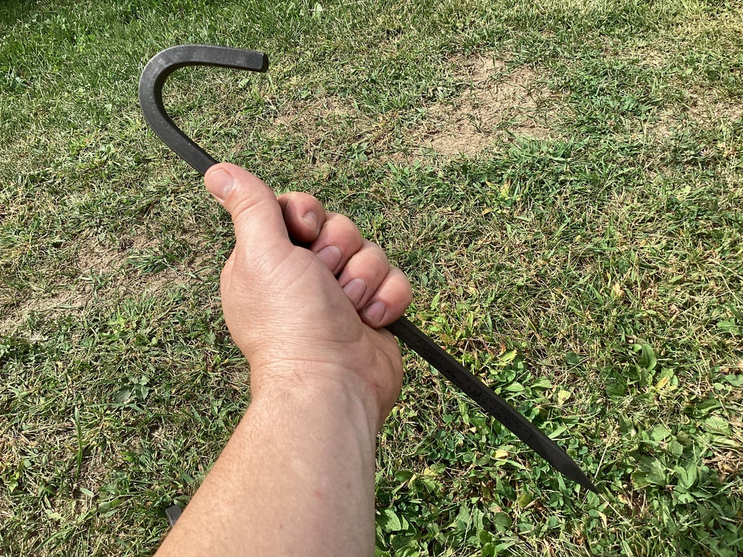 Hand Forged Tent Stakes Set of 6 - Etsy