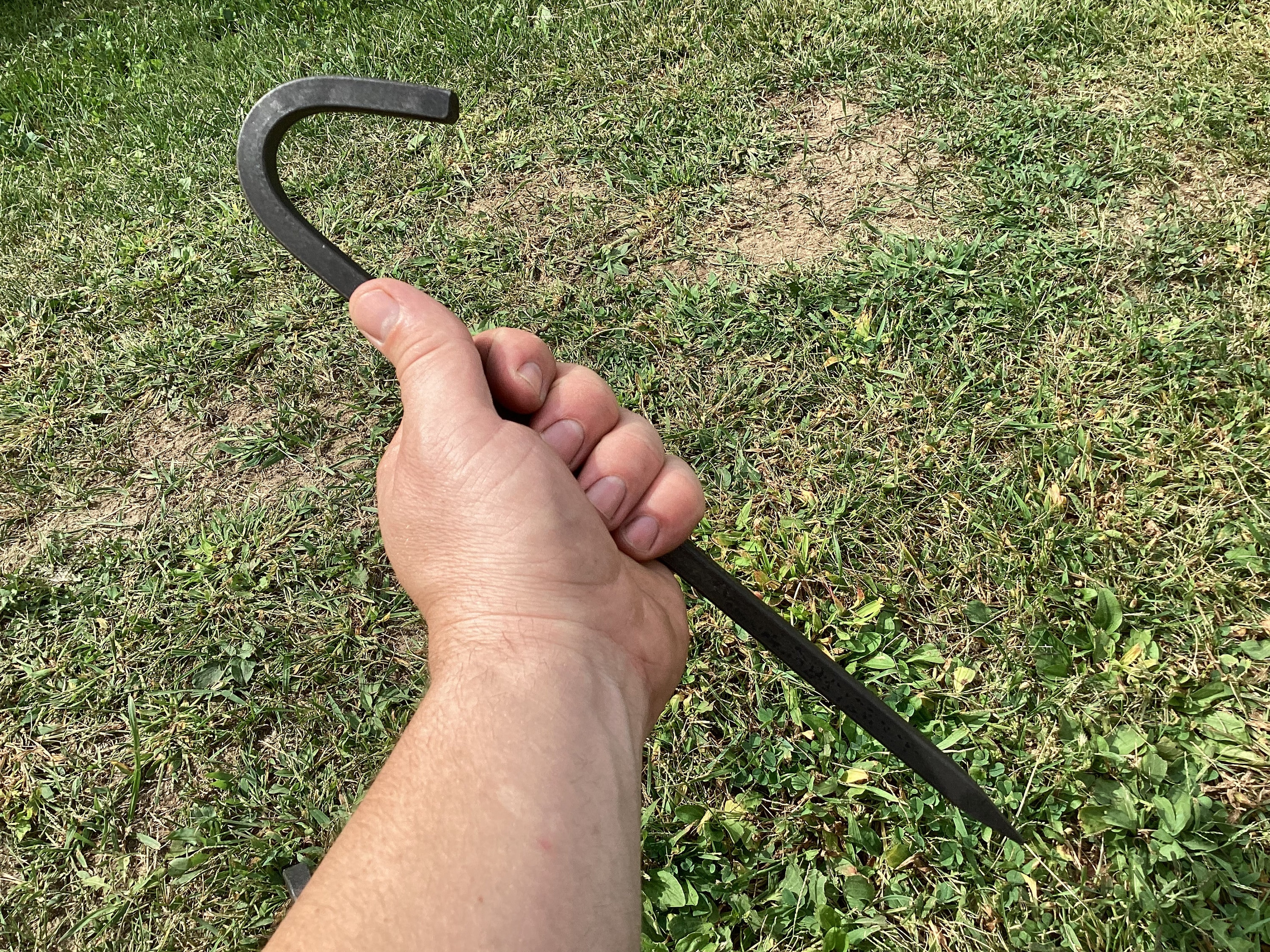 12 Hand Forged Tent Stakes - Etsy