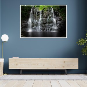 Ess-na-crub Waterfall, Glenariff Forest Waterfall, County Antrim ...