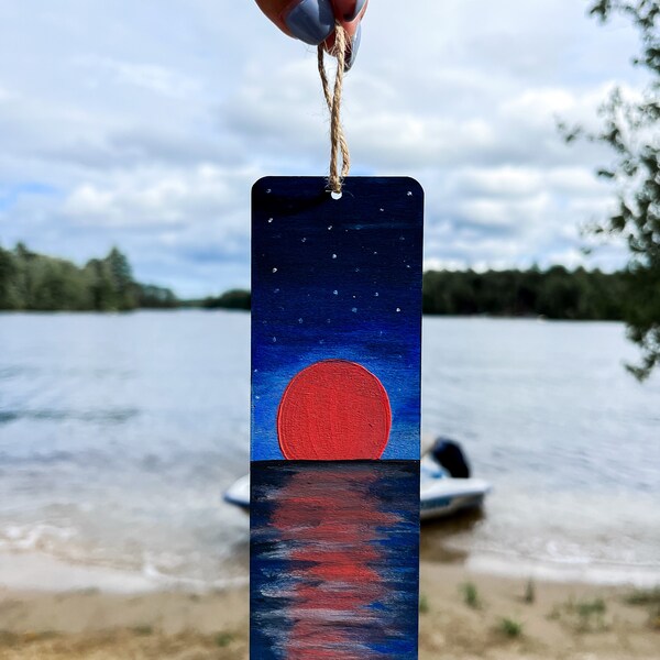 Wooden Hand Made Bookmark - Etsy