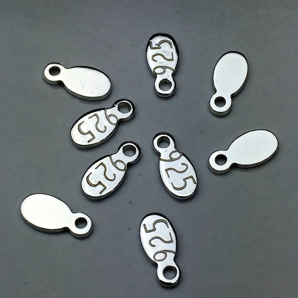 925 Quality Tags - Etsy