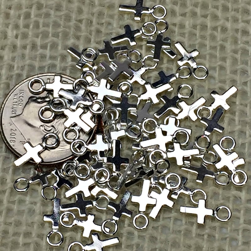 Cross Charm - Etsy