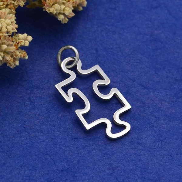 Puzzle Piece Charms - Etsy