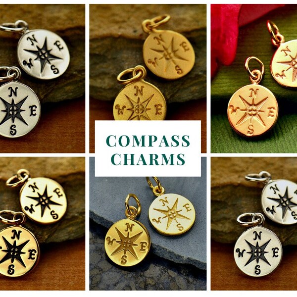 Compass Jewelry - Etsy