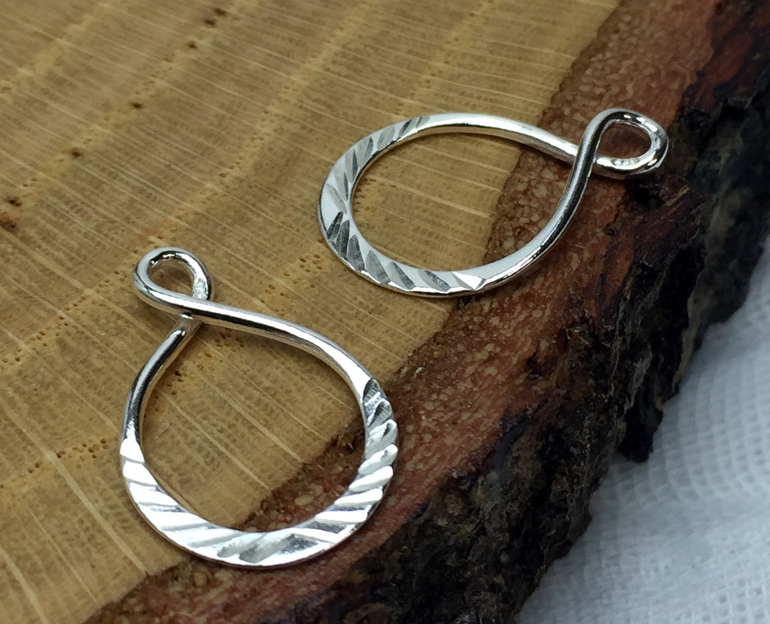 Eternity Loop Links Infinity Links Teardrop Infinity Link | Etsy