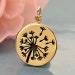 Dandelion Charms, Dandelion Pendants, Sterling Silver Dandelion Charm ...