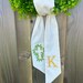 WREATH SASH Easter Cross Custom Personalized - Etsy