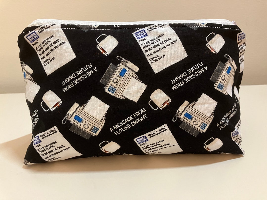 Office Message From Future Dwight Cosmetic Bag - Etsy
