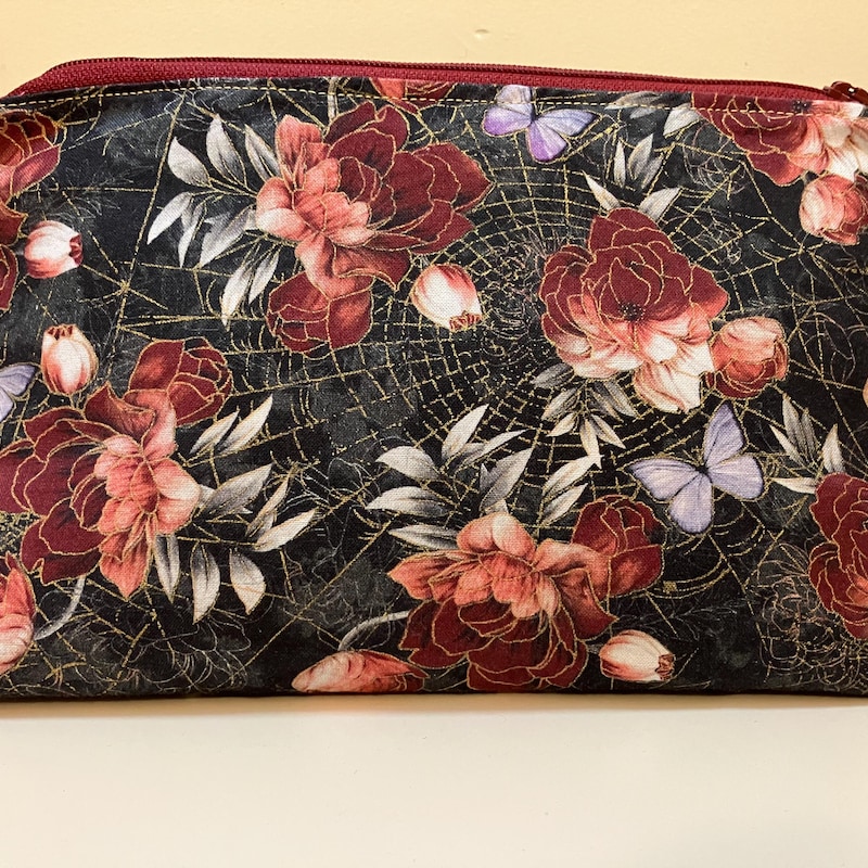 Spiderweb Cosmetic Bag - Etsy