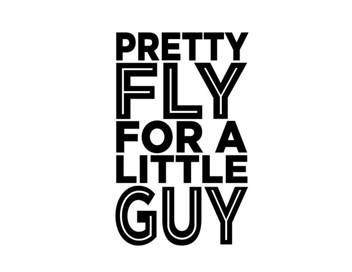 Pretty Fly for A Little Guy SVG - Etsy