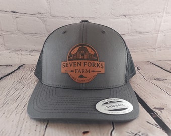 Seven Forks Farm Trucker Hat - Etsy