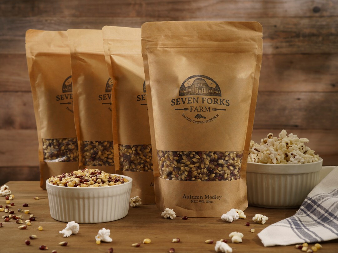 Autumn Medley Popcorn Blend 4-30oz. Bags - Etsy