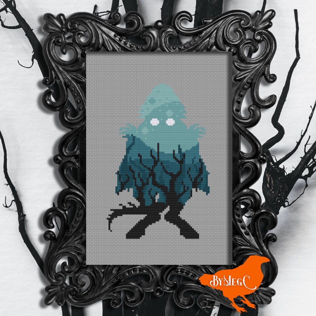 Digital PDF Cross Stitch Pattern, the Sea Monk Nautical Mythological ...