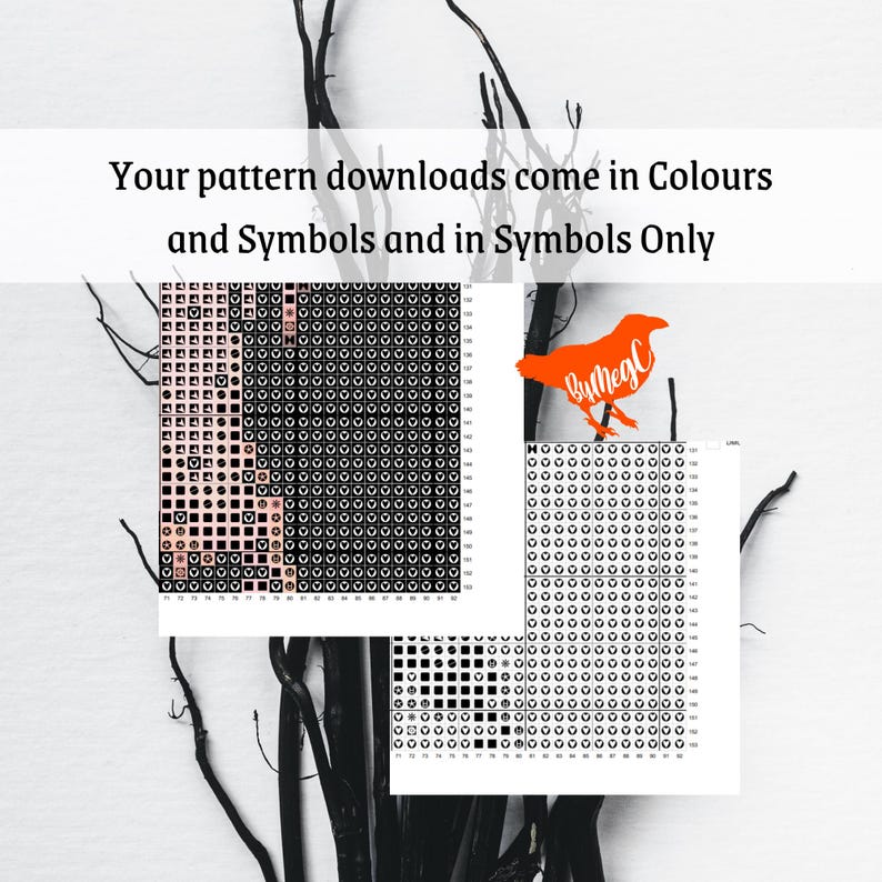 Digital PDF Cross Stitch Pattern - Fanart Chibi Greavard Pokemon Stitch ...