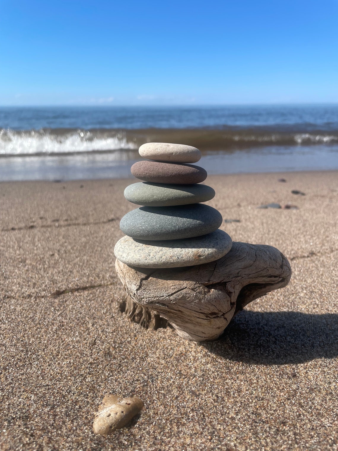 Desktop Zen™ Balance Stones Home Office Decor Mindful Meditation ...