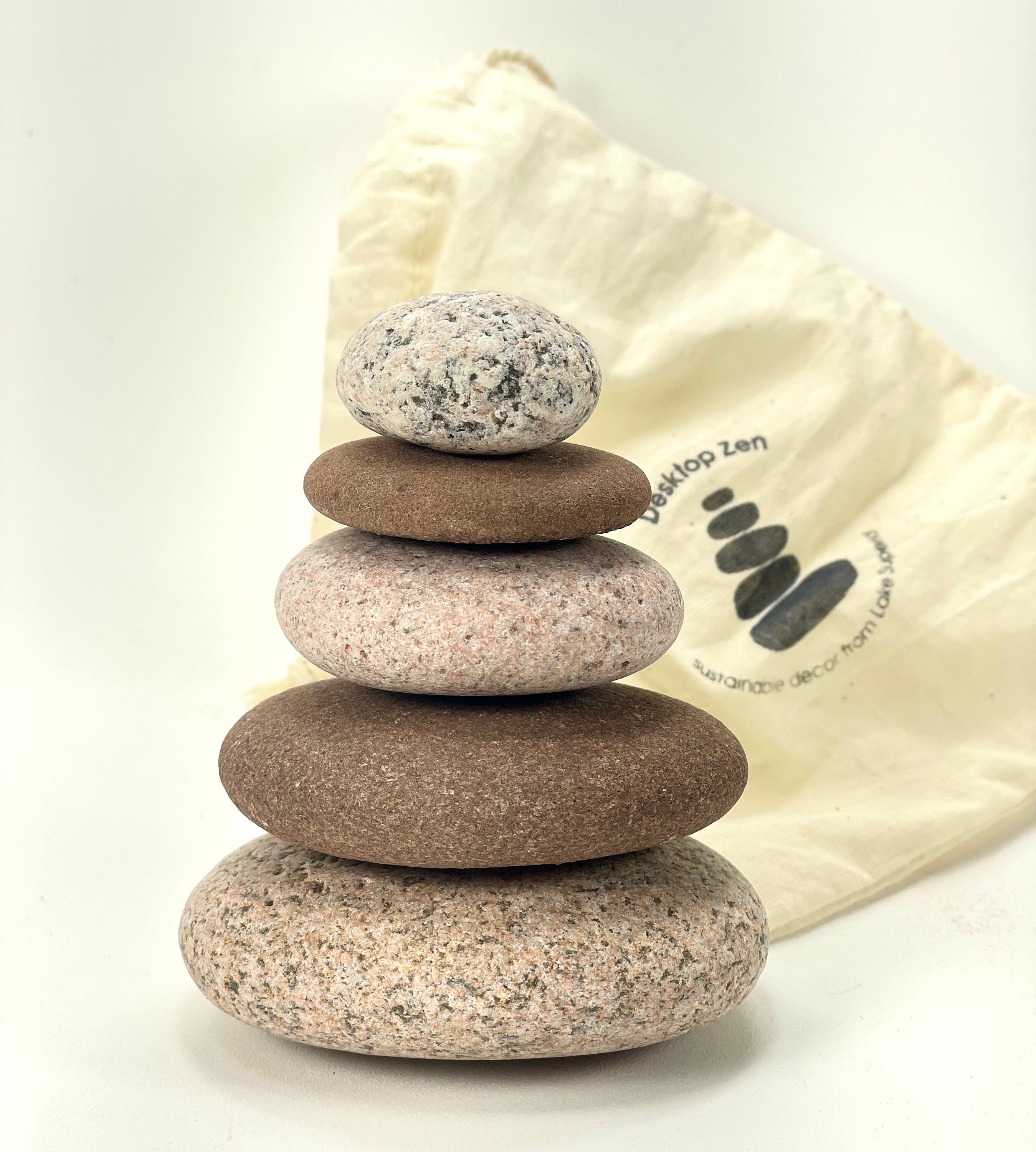 Desktop Zen™ Mindfulness Activity Lake Superior Beach Stones Zen ...