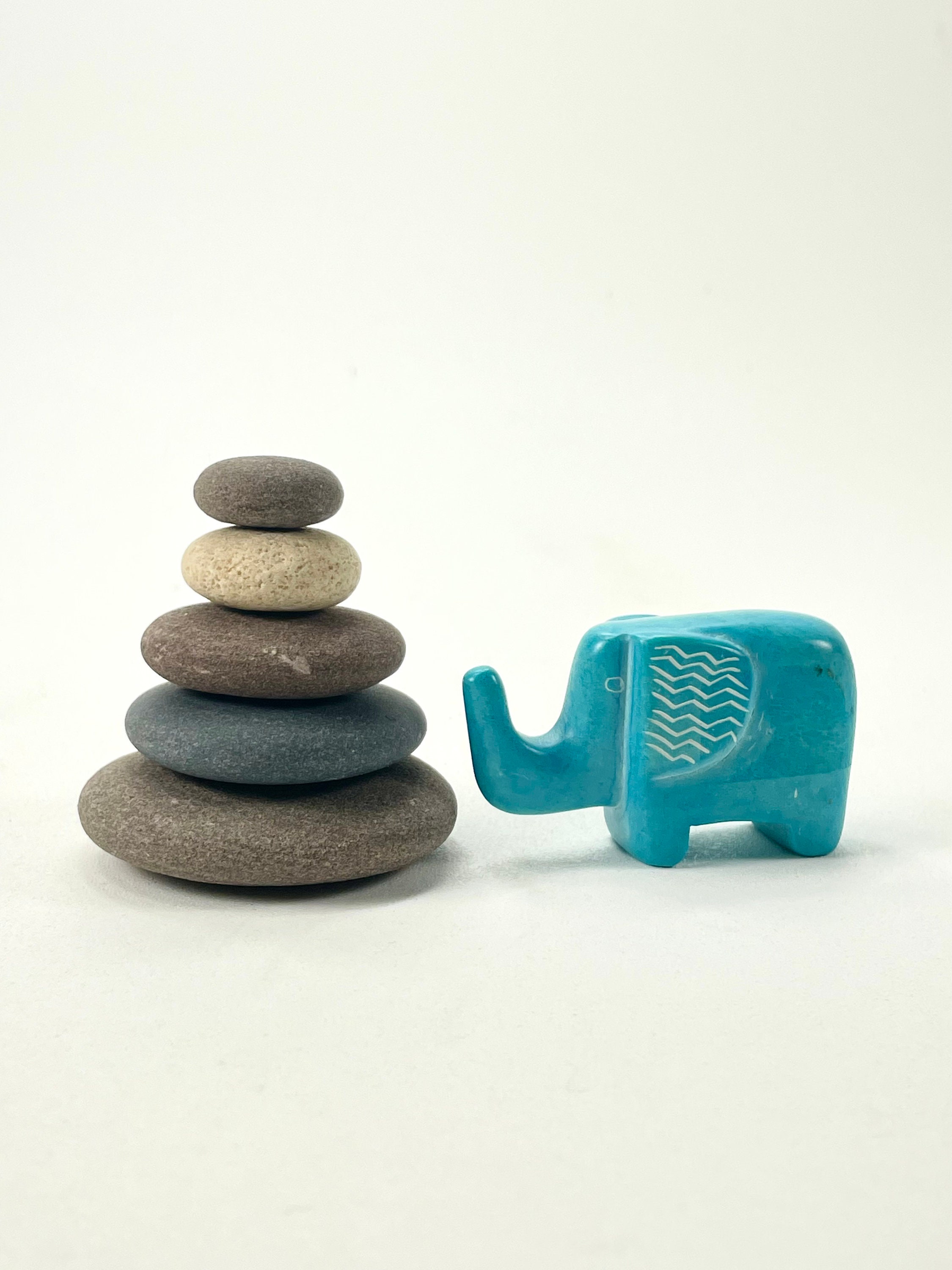 Mini Beach Stone Stacker Zen Balance Mini Desktop Rock Stack ...