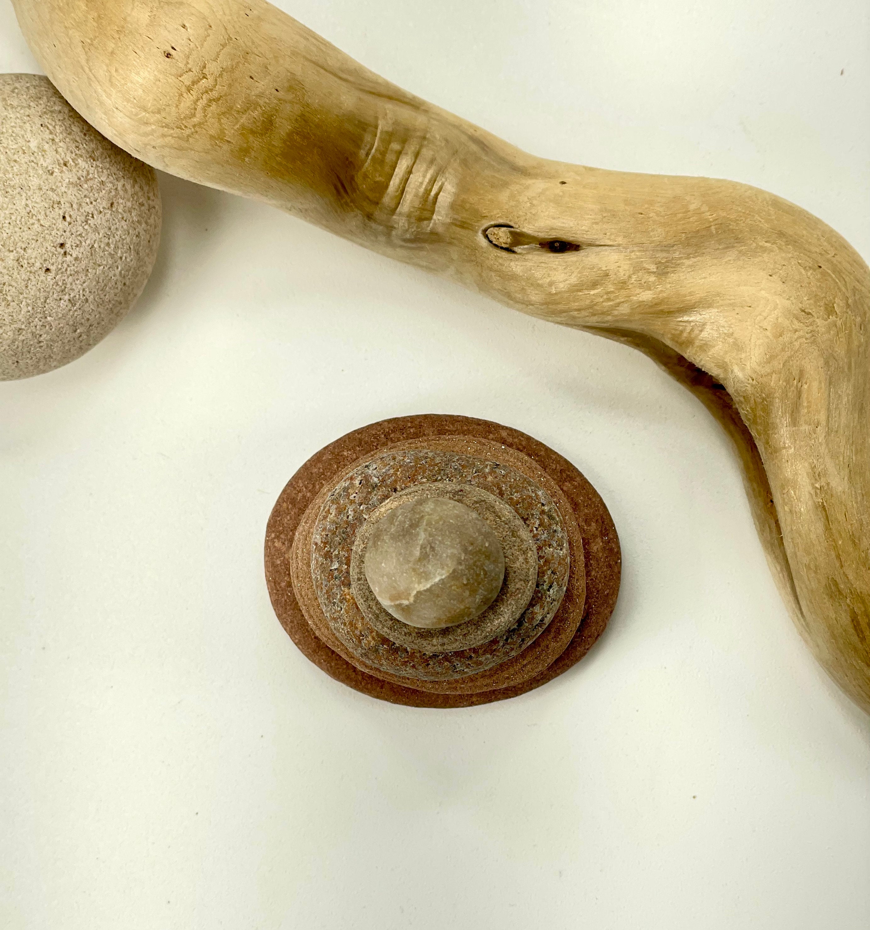 Desktop Zen™ Balancing Stones Lake Superior Beach Stones Rock Cairn ...
