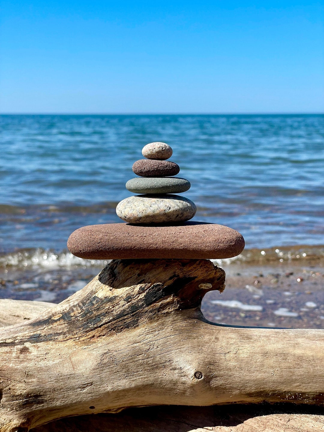 Lake Superior Zen Balance Stones — Desktop Zen™ Desk Decor ...