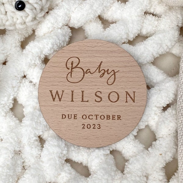 Baby Coming Soon Sign - Etsy