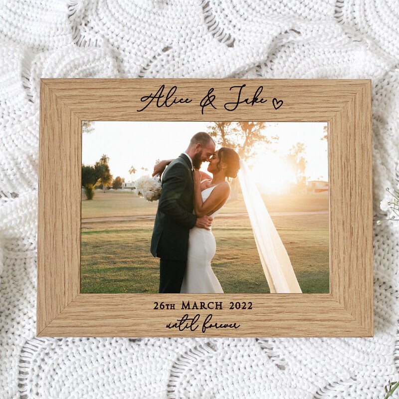 Wedding Photo Frame - Etsy