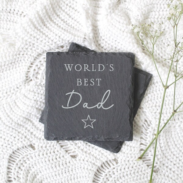 Slate Coasters - Etsy